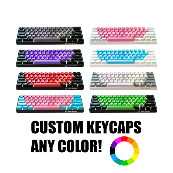 CHOOSE YOUR OWN COLORS - CUSTOM Keycap Set - Kraken Keycaps – Kraken ...