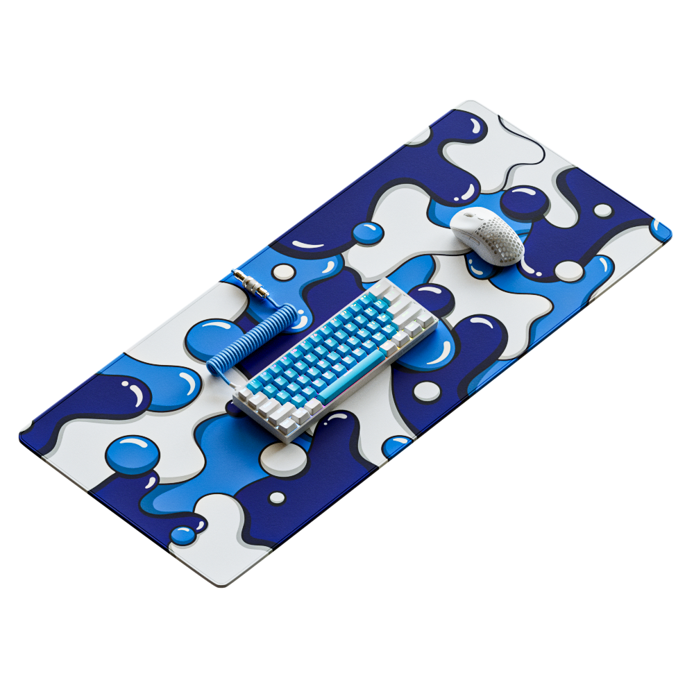 KRAKEN XXL DRIP EDITION Gaming Mouse Pad - ICE | BUY NOW – Kraken Keyboards