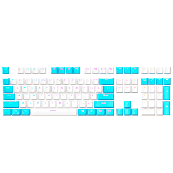 Reverse Ice Keycap Set - Kraken Keycaps – Kraken Keyboards