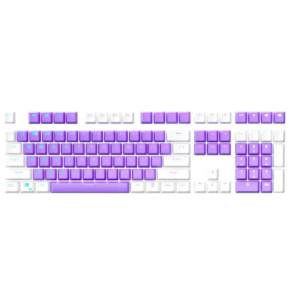 Purple Cloud Keycap Set - Kraken Keycaps – Kraken Keyboards