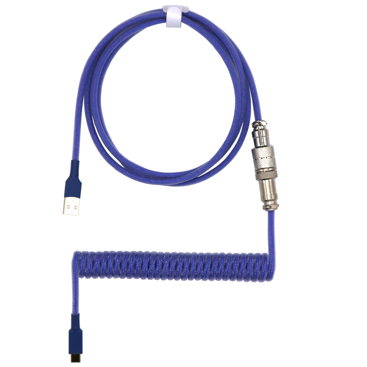 DARK BLUE Coiled Keyboard Cable | 12 Colors available | BUY NOW ...